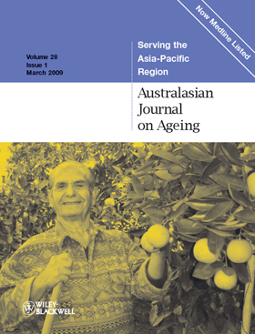 Australasian Journal on Ageing review of 'Aging & Time' - Jan Baars, Ph.D.